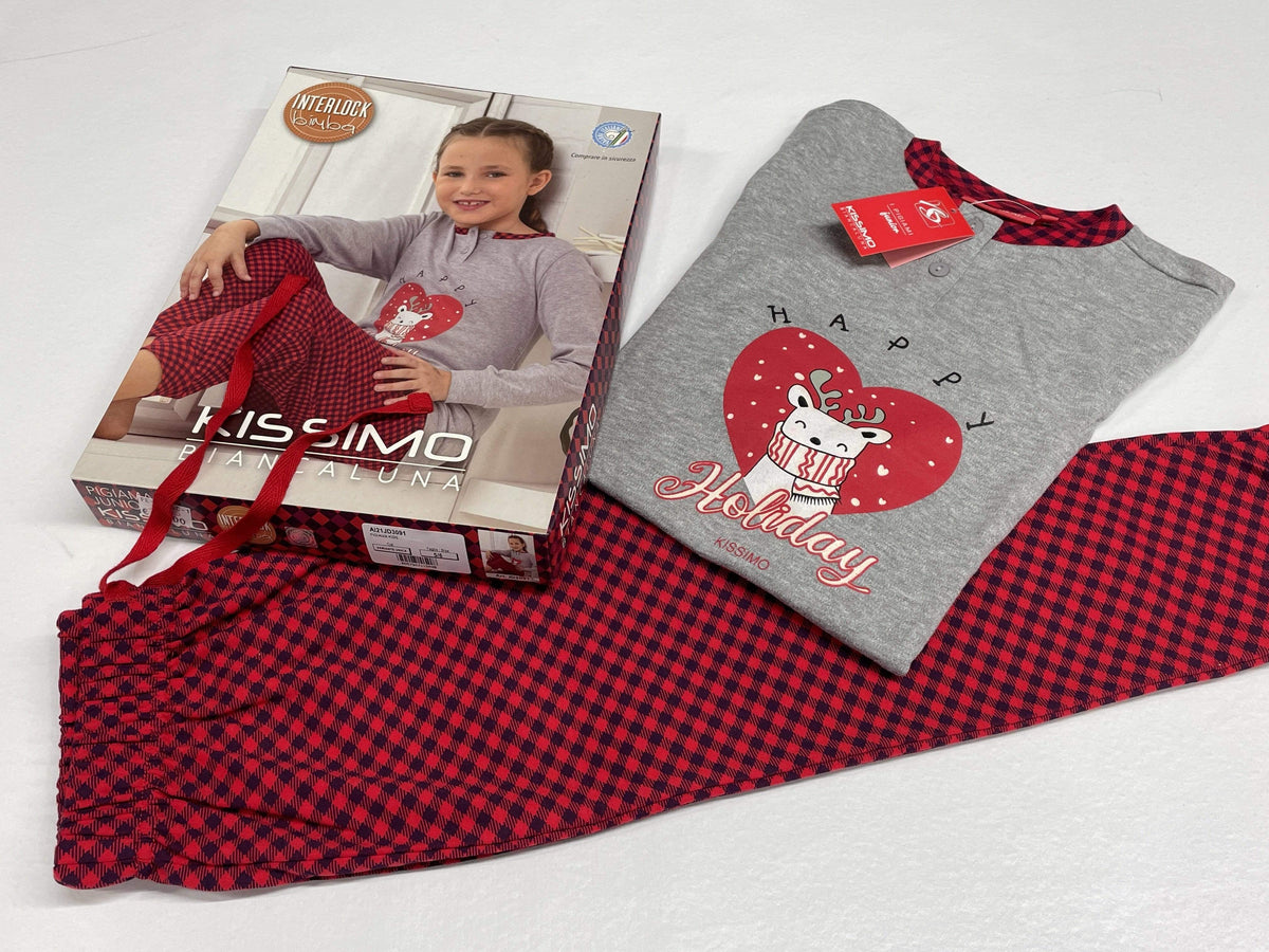 Pigiama Kissimo Merry Christmas bimba – Magazzini Europa